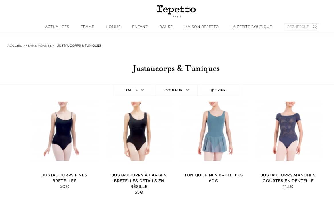 Repetto, champion des ballerines en cousu-retourné : détails